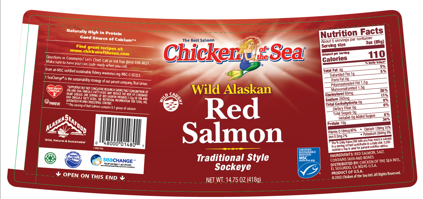 Pink & Red Salmon Cans (Traditional, Wild Catch & Skinless/Boneless ...