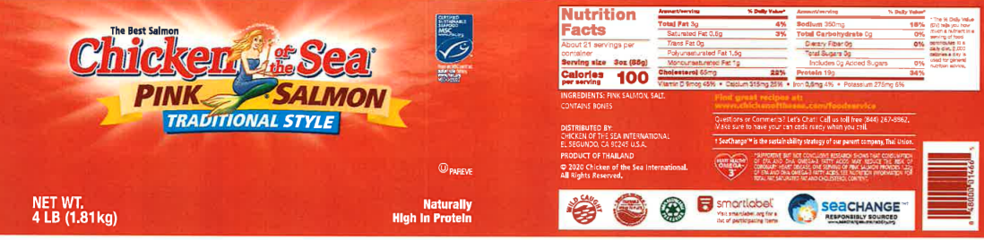 Pink & Red Salmon Cans (Traditional, Wild Catch & Skinless/Boneless ...