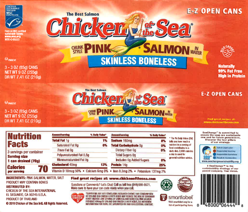 Pink & Red Salmon Cans (Traditional, Wild Catch & Skinless/Boneless ...
